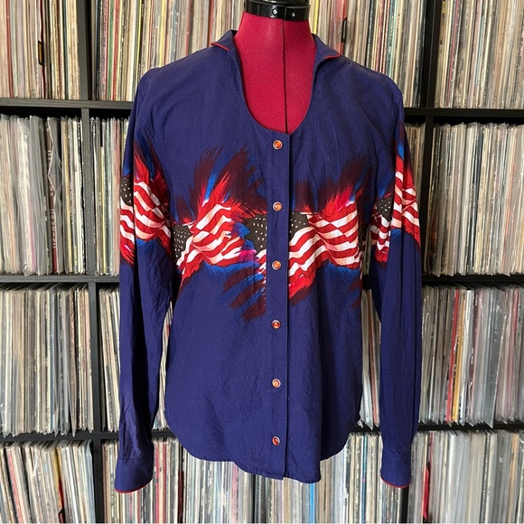 Panhandle Slim | Tops | Panhandle Slim Usa Flag Western Rodeo Yee Haw ...